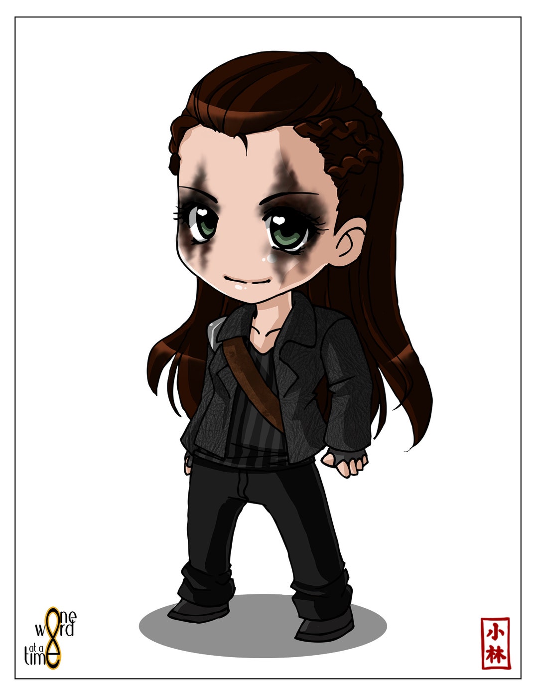 Octavia Blake Chibi Print - Etsy