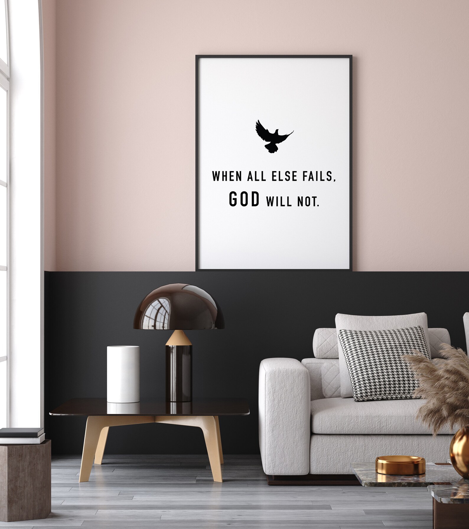 Motivational Quote Wall Art Religious Quote Quote From the - Etsy