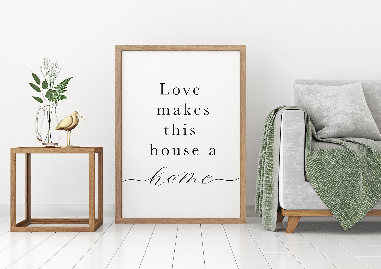 Living Room Wall Art,inspirational Quote Poster, Black and White Wall ...