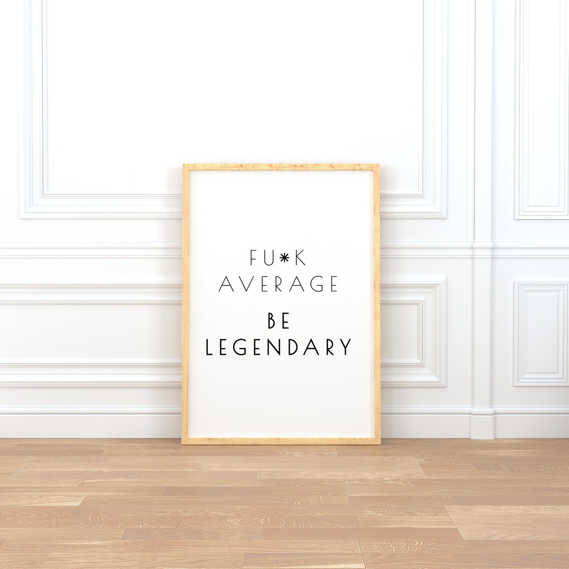 Be Legendary Printable Poster Motivational Quote Print - Etsy