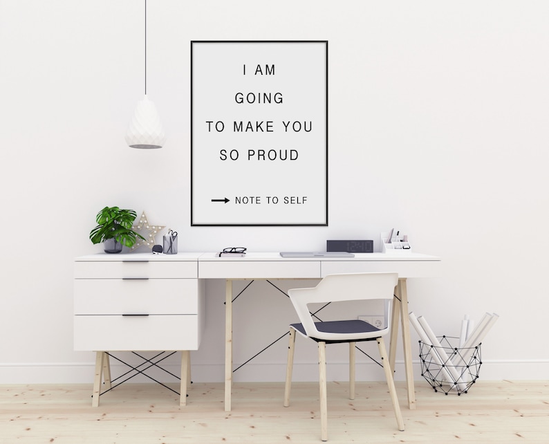 Inspirational Quote Poster Personal Development Quote - Etsy