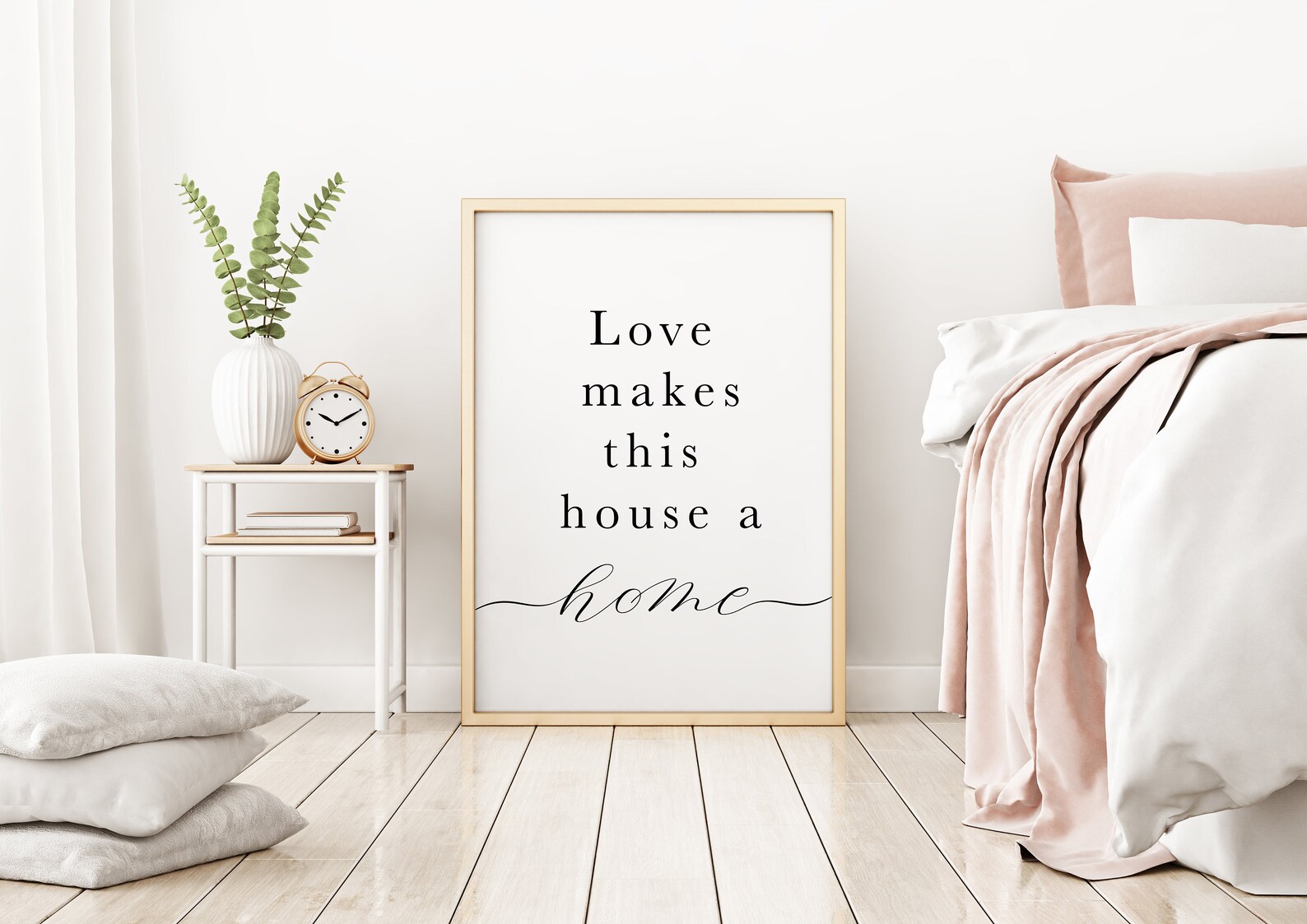 Living Room Wall Art,inspirational Quote Poster, Black and White Wall ...