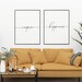 Inspire Happiness Print Art Inspirational Quote Poster Set - Etsy