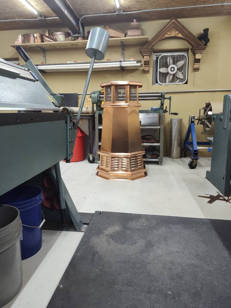 Copper Chimney Pot Lighthouse Design - Etsy