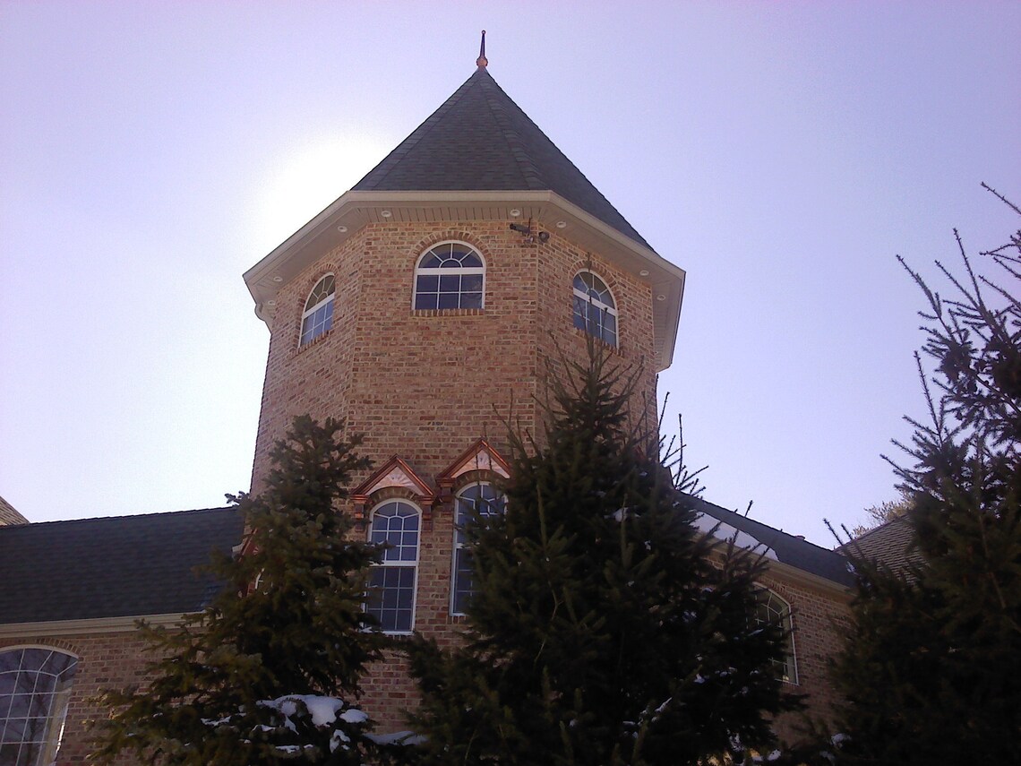 Copper Roof Finial Copper Roof Spire Garden Spire Roof Finial Copper ...