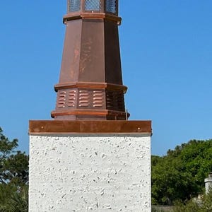 Copper Chimney Pot Lighthouse Design - Etsy