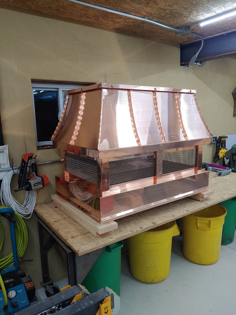 Copper Chimney Cap - Etsy