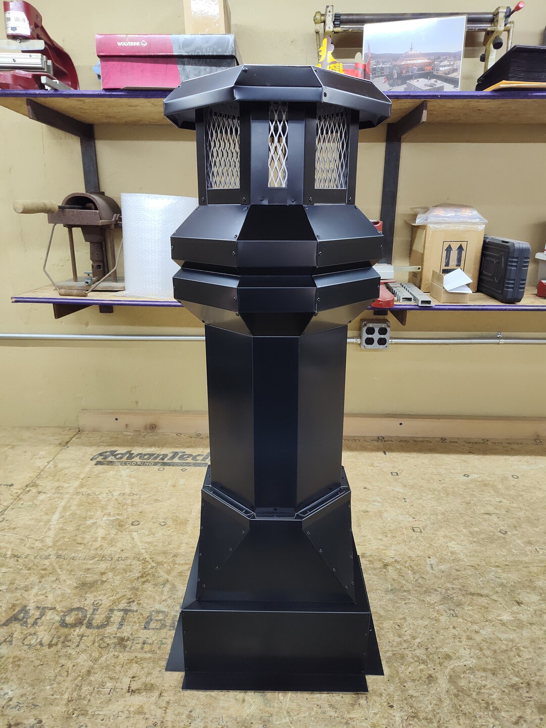 Chimney Pot, Kynar Finish Aluminum, Copper, Steel - Etsy