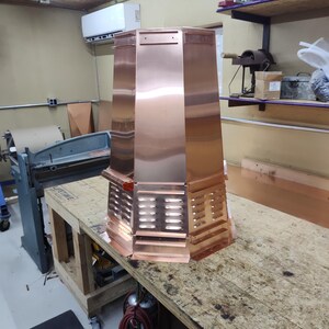 Copper Chimney Pot Lighthouse Design - Etsy