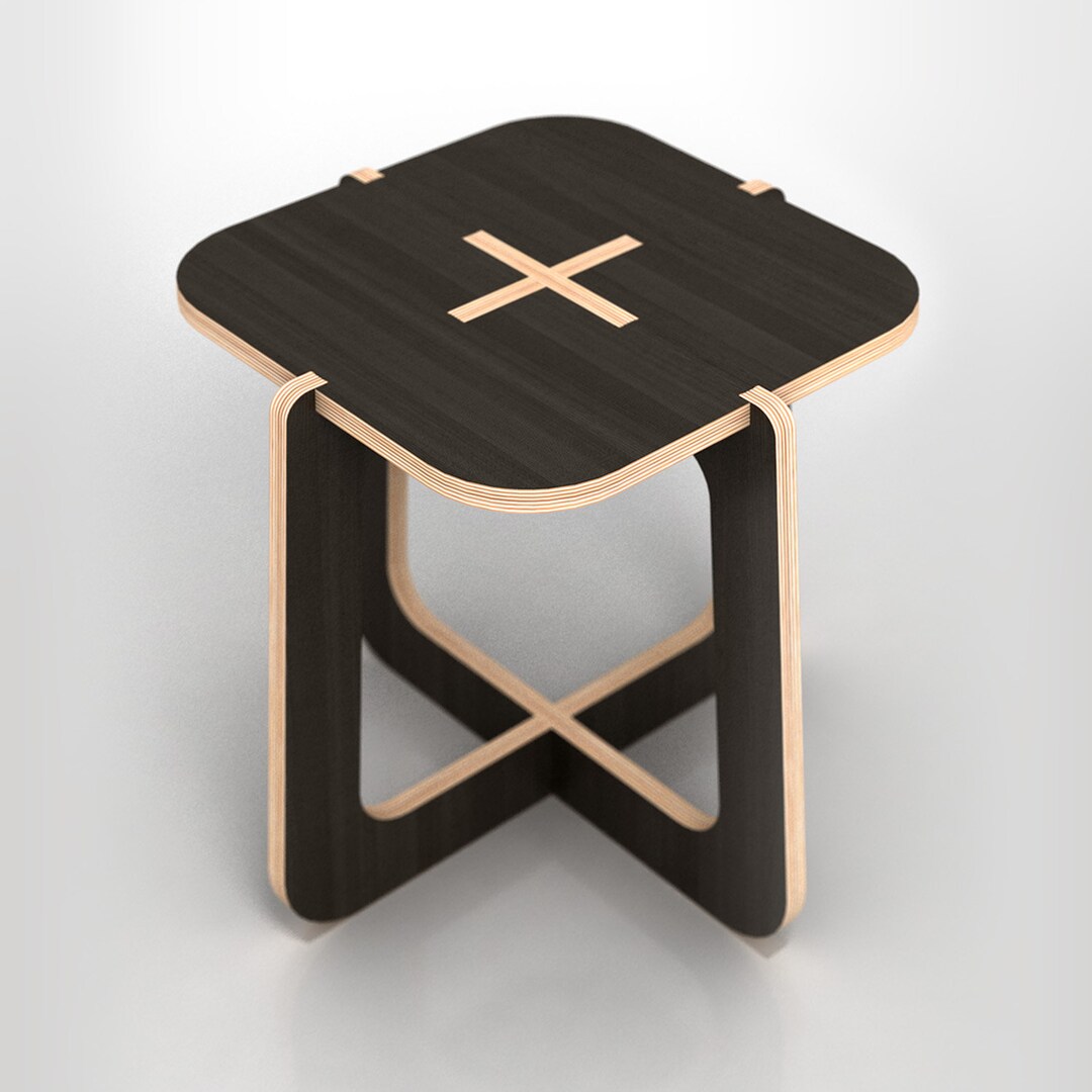 Wooden Stool. Digital File for CNC - Etsy