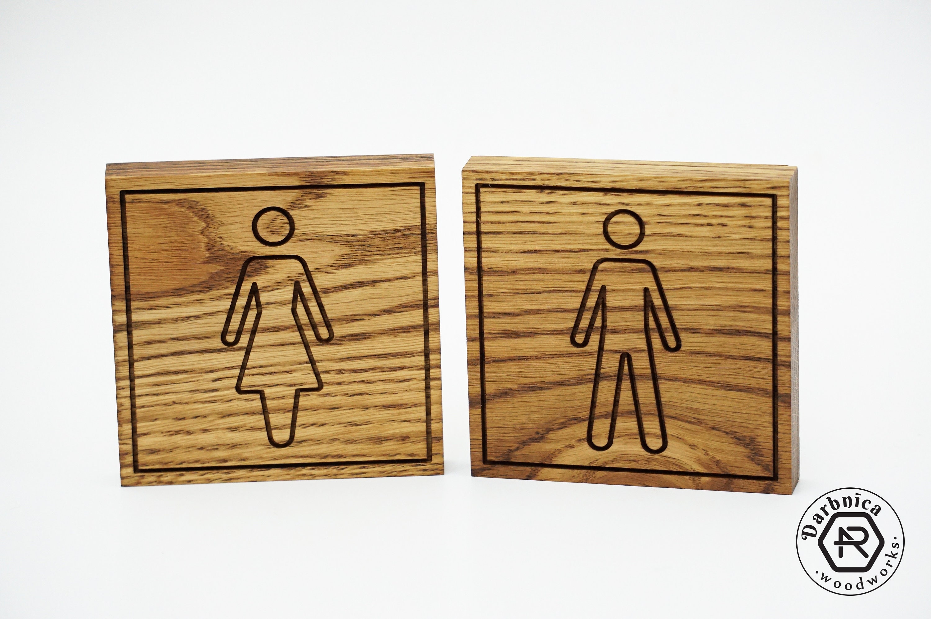 Oak Tree Restroom Signs HUMANS, Set of 3 - Etsy UK