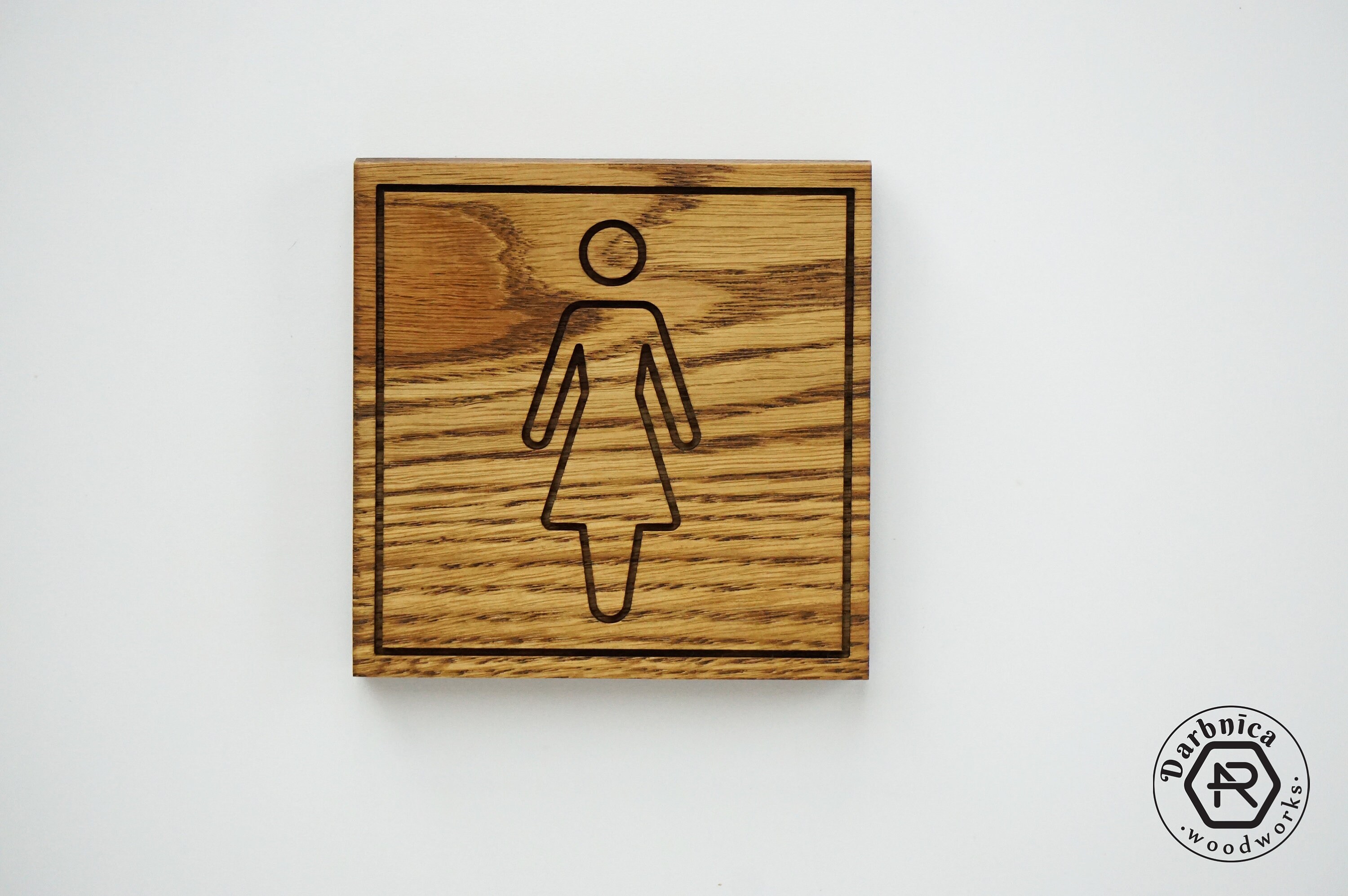 Oak Tree Restroom Signs HUMANS, Set of 3 - Etsy