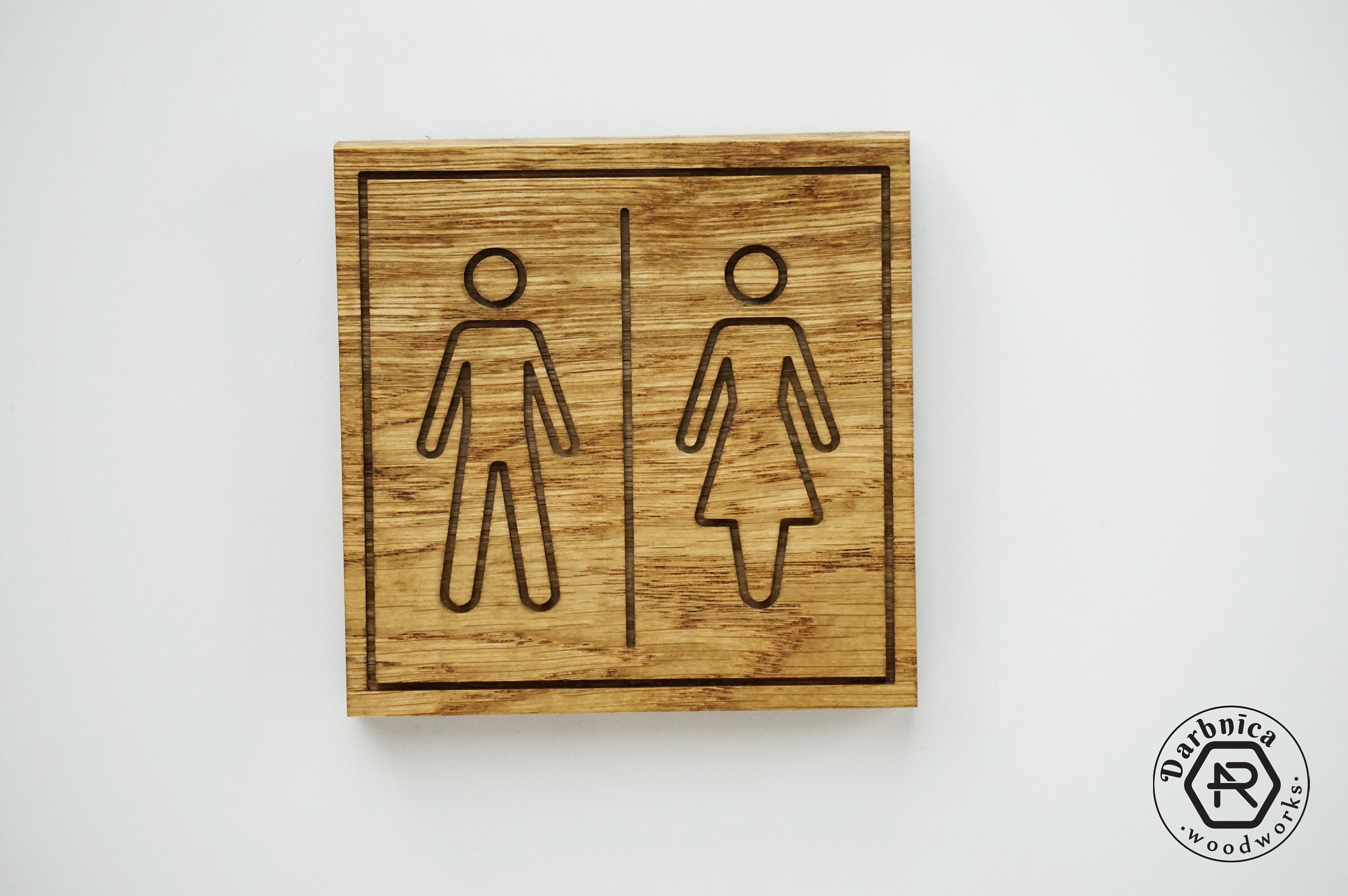 Oak Tree Restroom Signs HUMANS, Set of 3 - Etsy UK