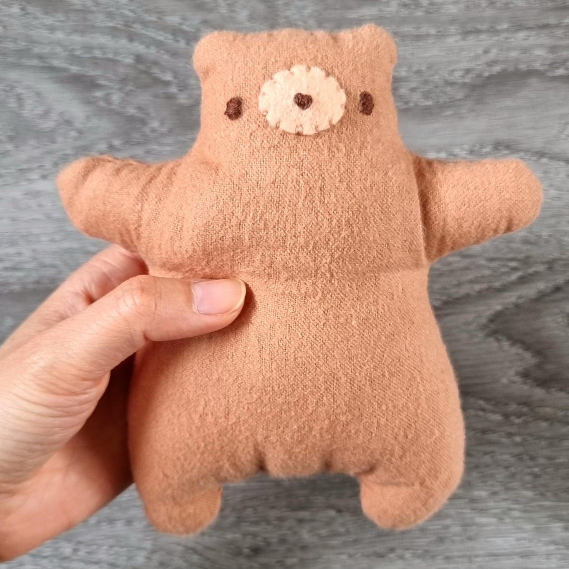 Easy to Make Super Squishy Teddy Bear PDF Instructions, Stitch Guide ...
