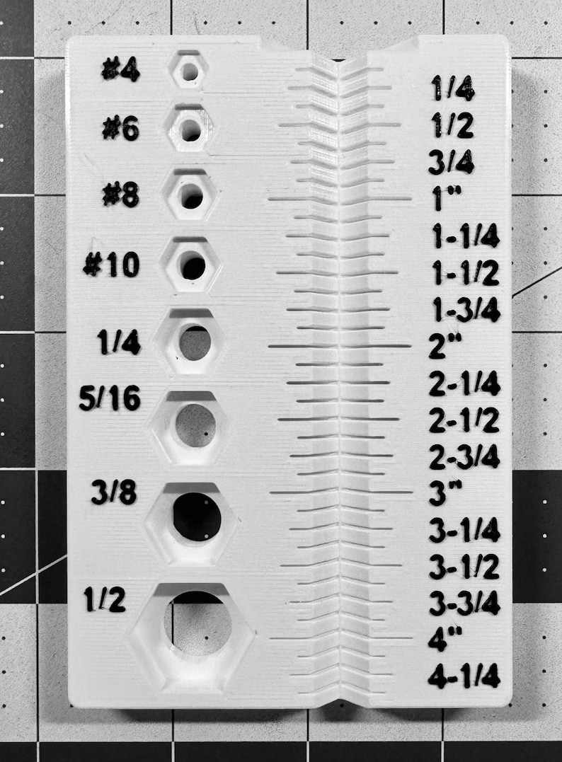 Screw and Nut Sorter - Imperial/sae - Etsy