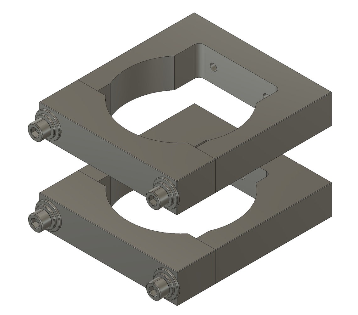 CNC Router Mounts With Removable Front Plate - Etsy