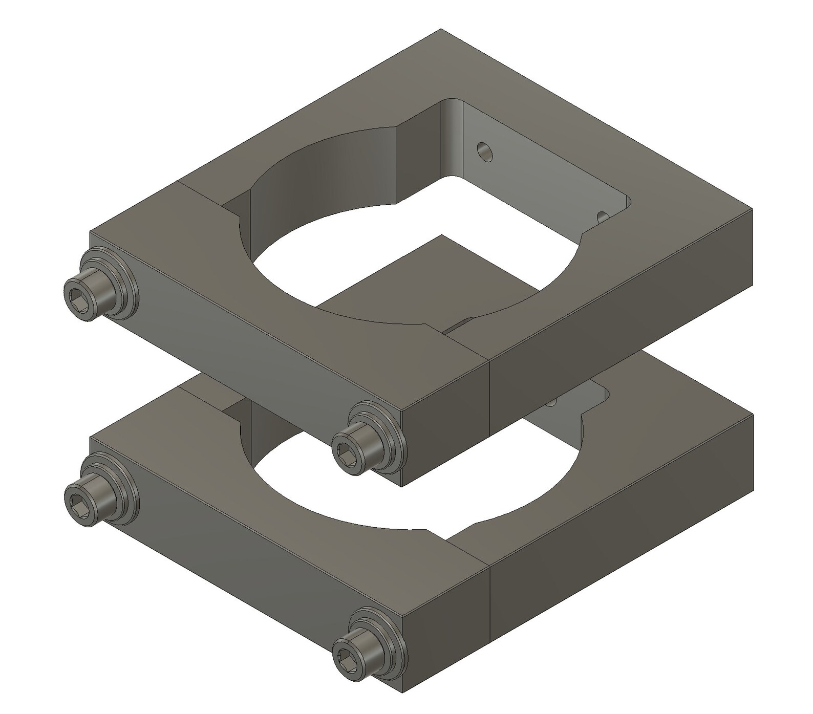 CNC Router Mounts With Removable Front Plate - Etsy