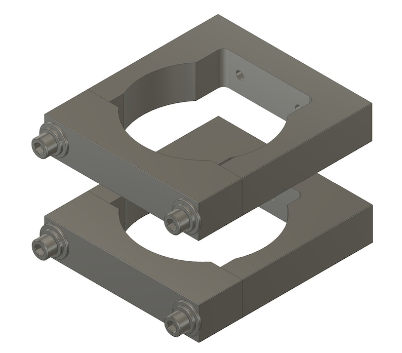 CNC Router Mounts With Removable Front Plate - Etsy