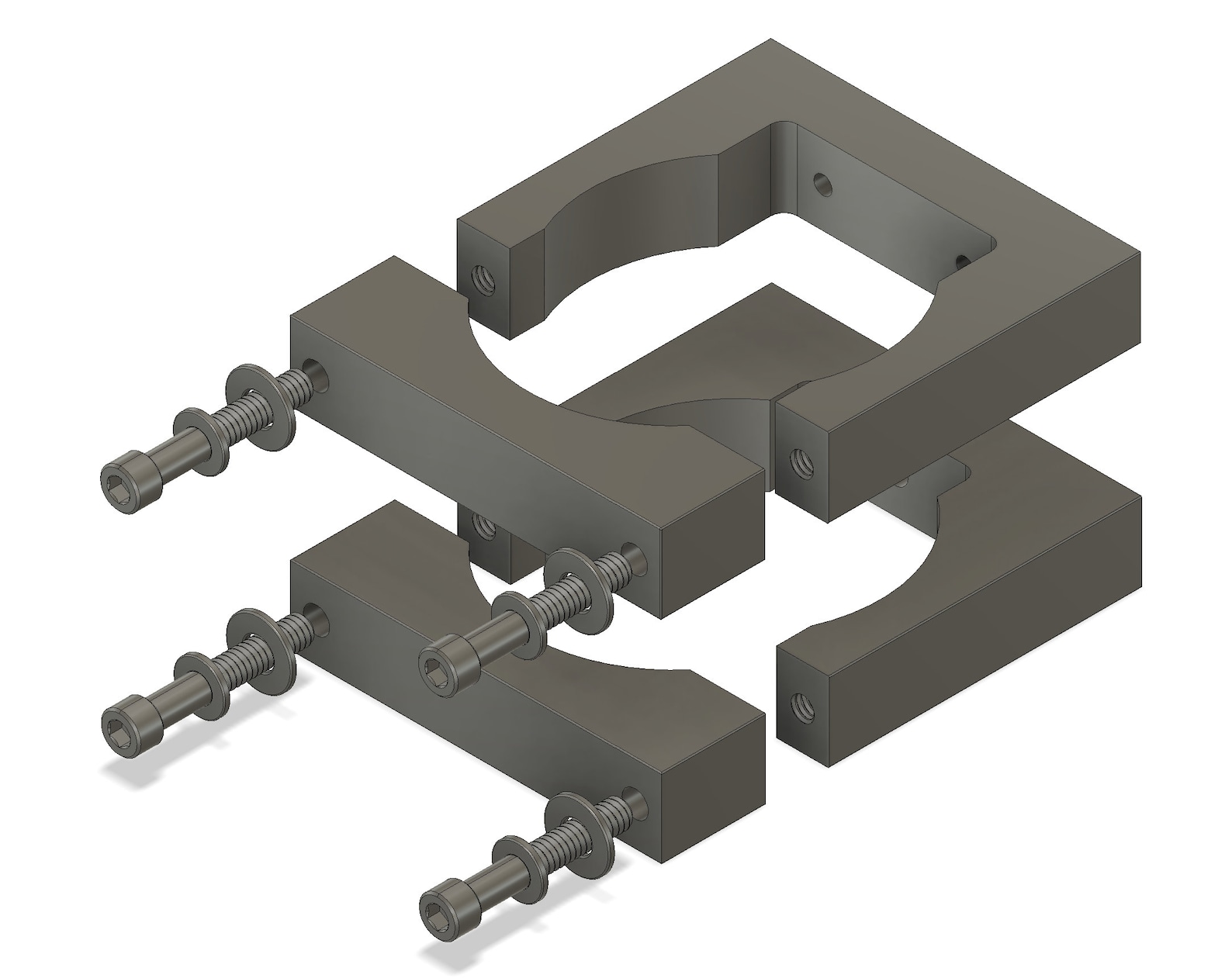 CNC Router Mounts With Removable Front Plate - Etsy