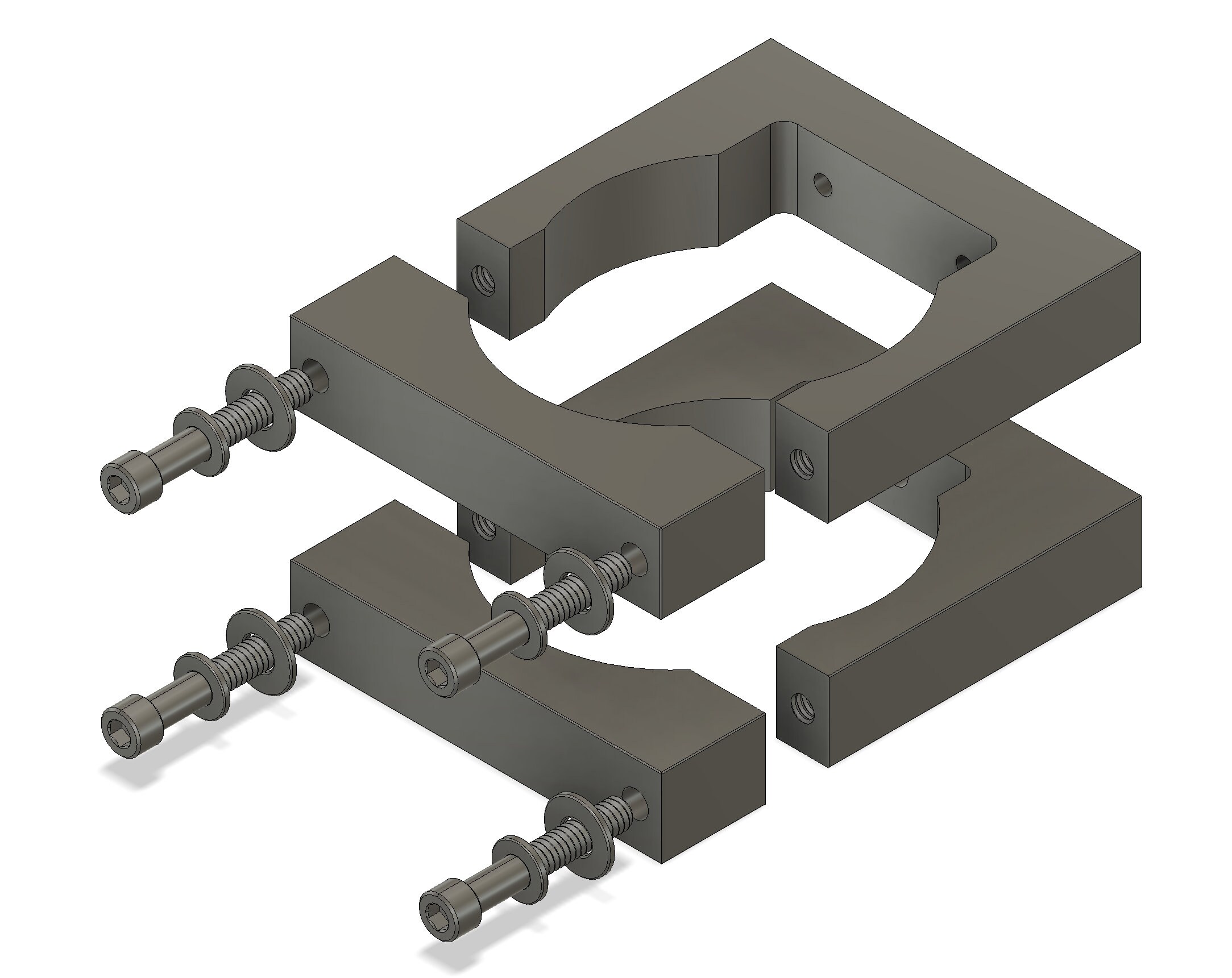 CNC Router Mounts With Removable Front Plate - Etsy