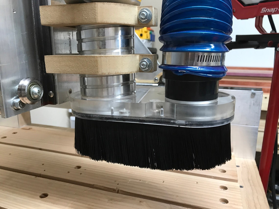 CNC Router Dust Shoe Plans - Etsy