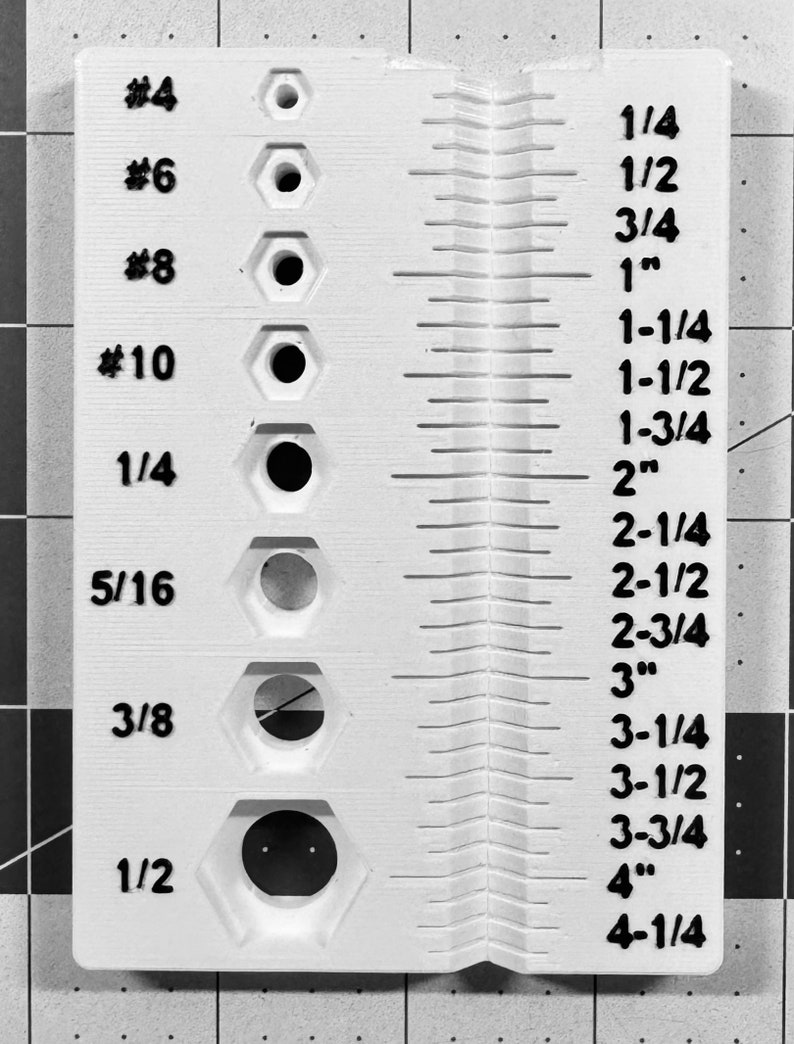 Screw and Nut Sorter - Imperial/sae - Etsy