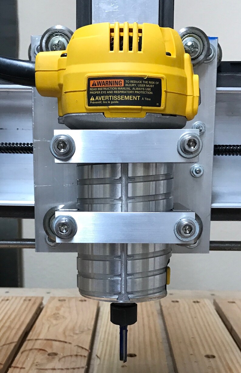 CNC Router Mounts With Removable Front Plate - Etsy