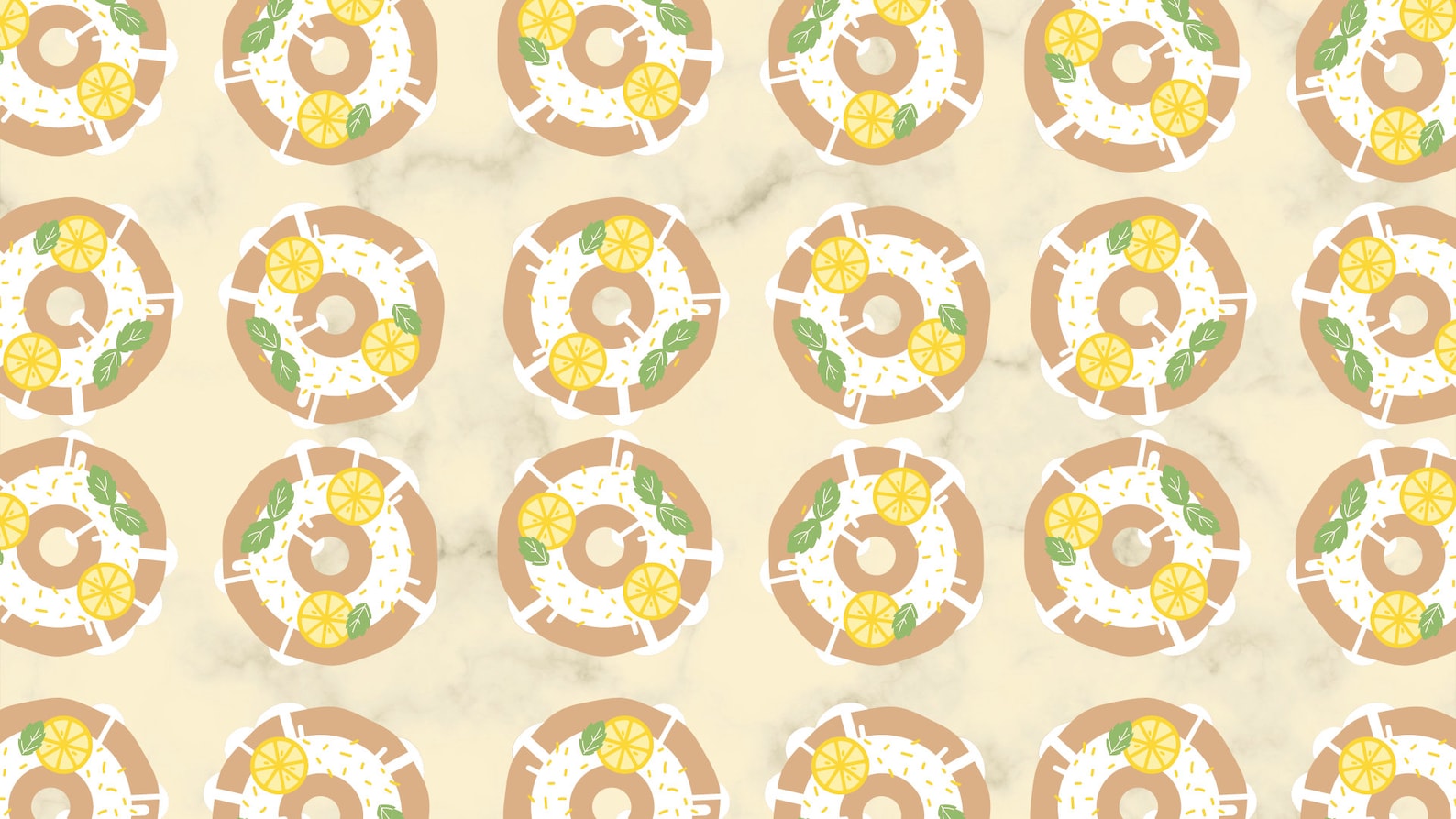 Lemon Desktop Backgrounds – Aesthetic Citrus Computer Wallpaper ...