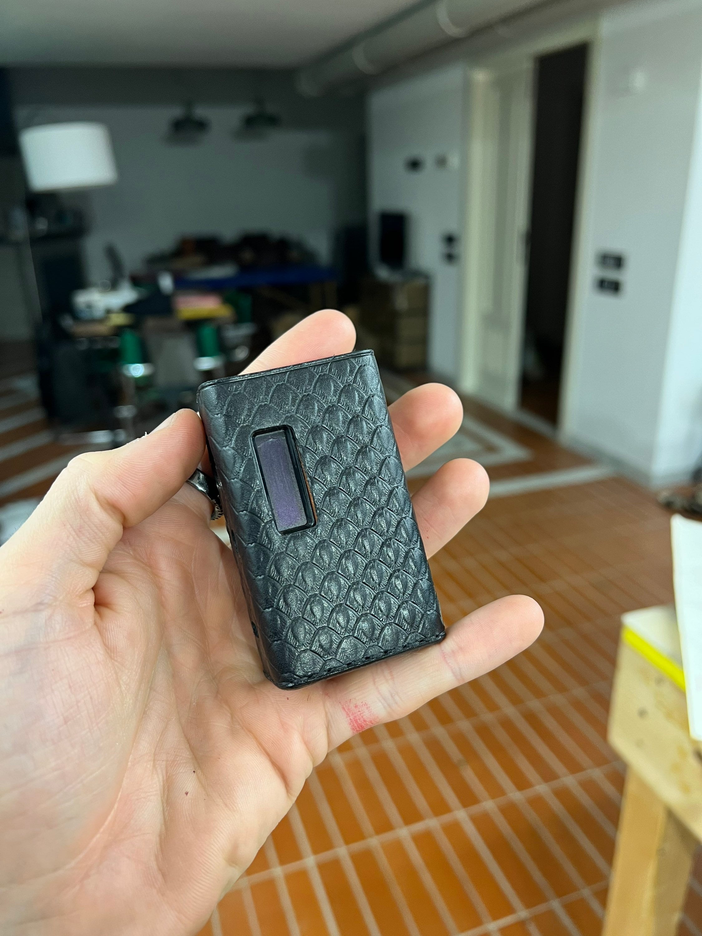 Stubby Boro Aio Leather Snake Dragon Engraving - Etsy