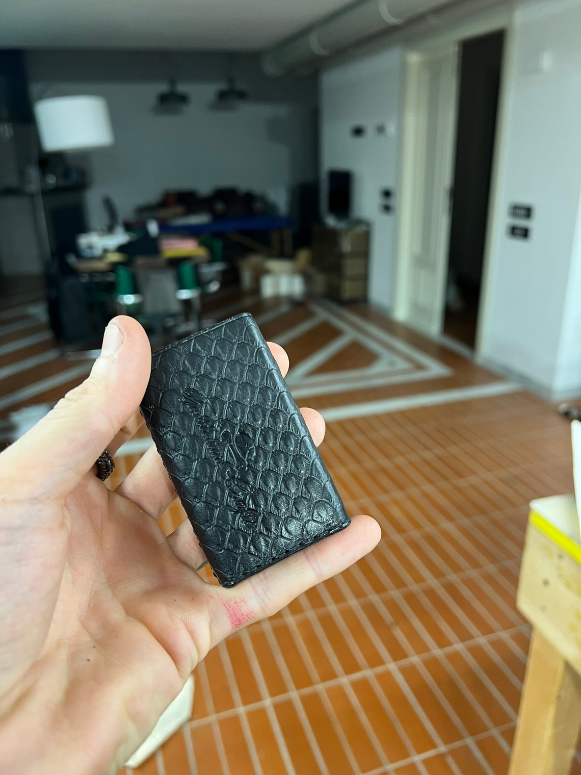 Stubby Boro Aio Leather Snake Dragon Engraving - Etsy