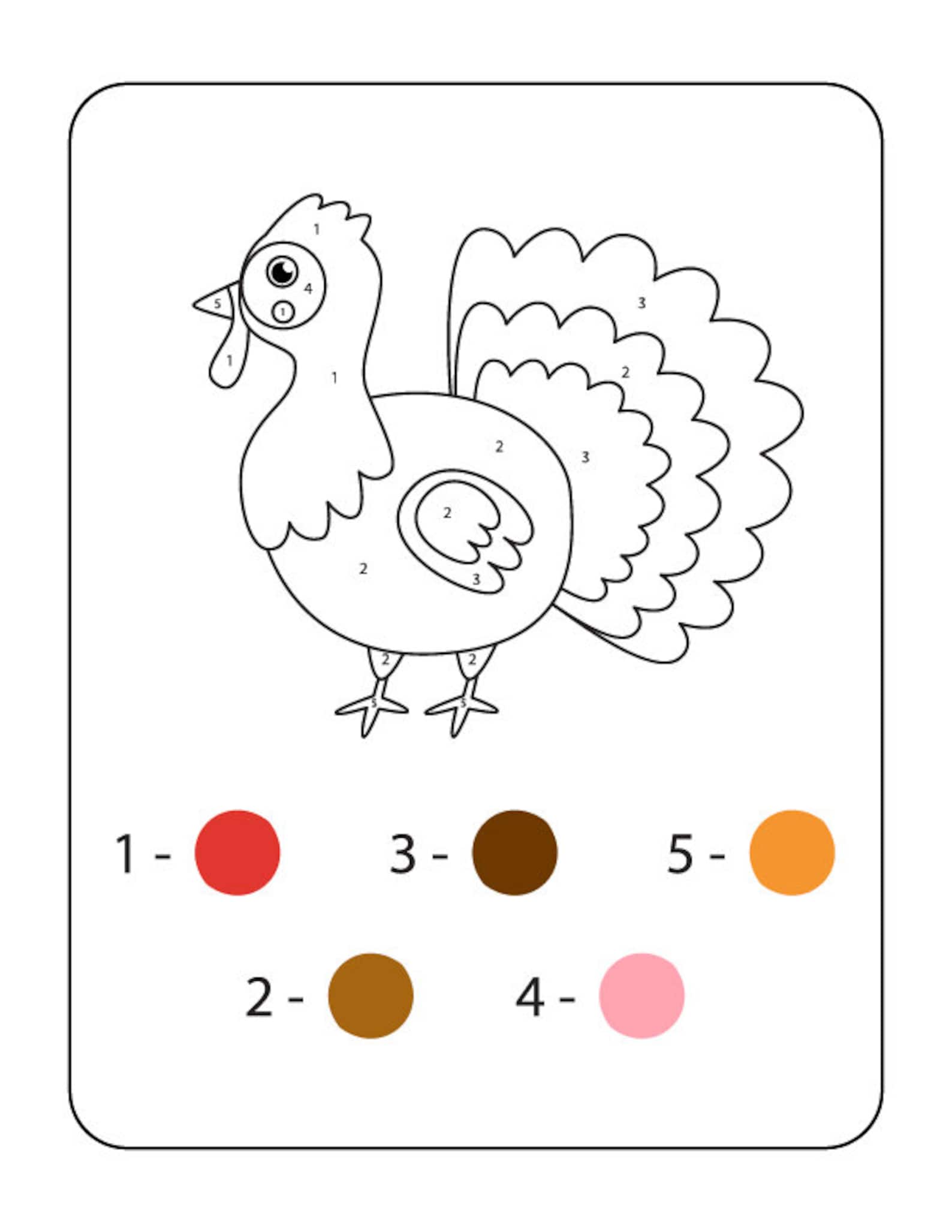 Color by number/ learn to draw/ color for fun/ dot to dot | Etsy