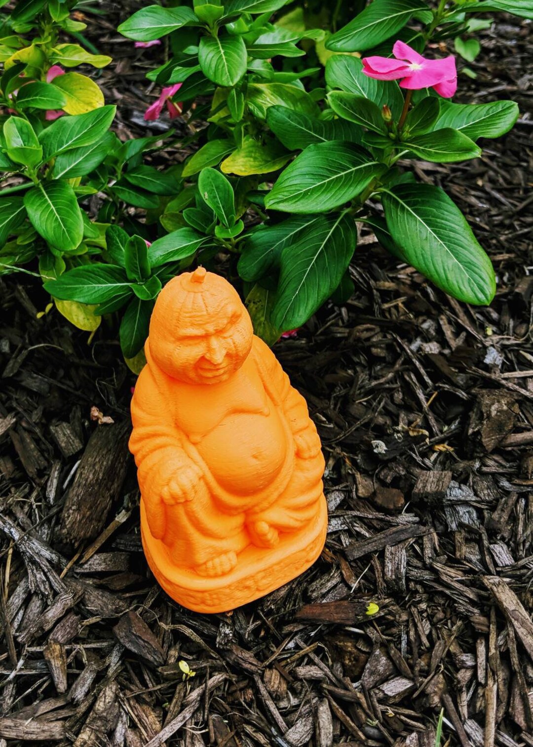 Grumpy Pumpkin Buddha, Halloween Pumpkin Buddha, Halloween Decorations ...