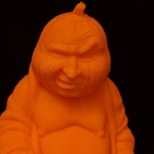 Grumpy Pumpkin Buddha, Halloween Pumpkin Buddha, Halloween Decorations ...