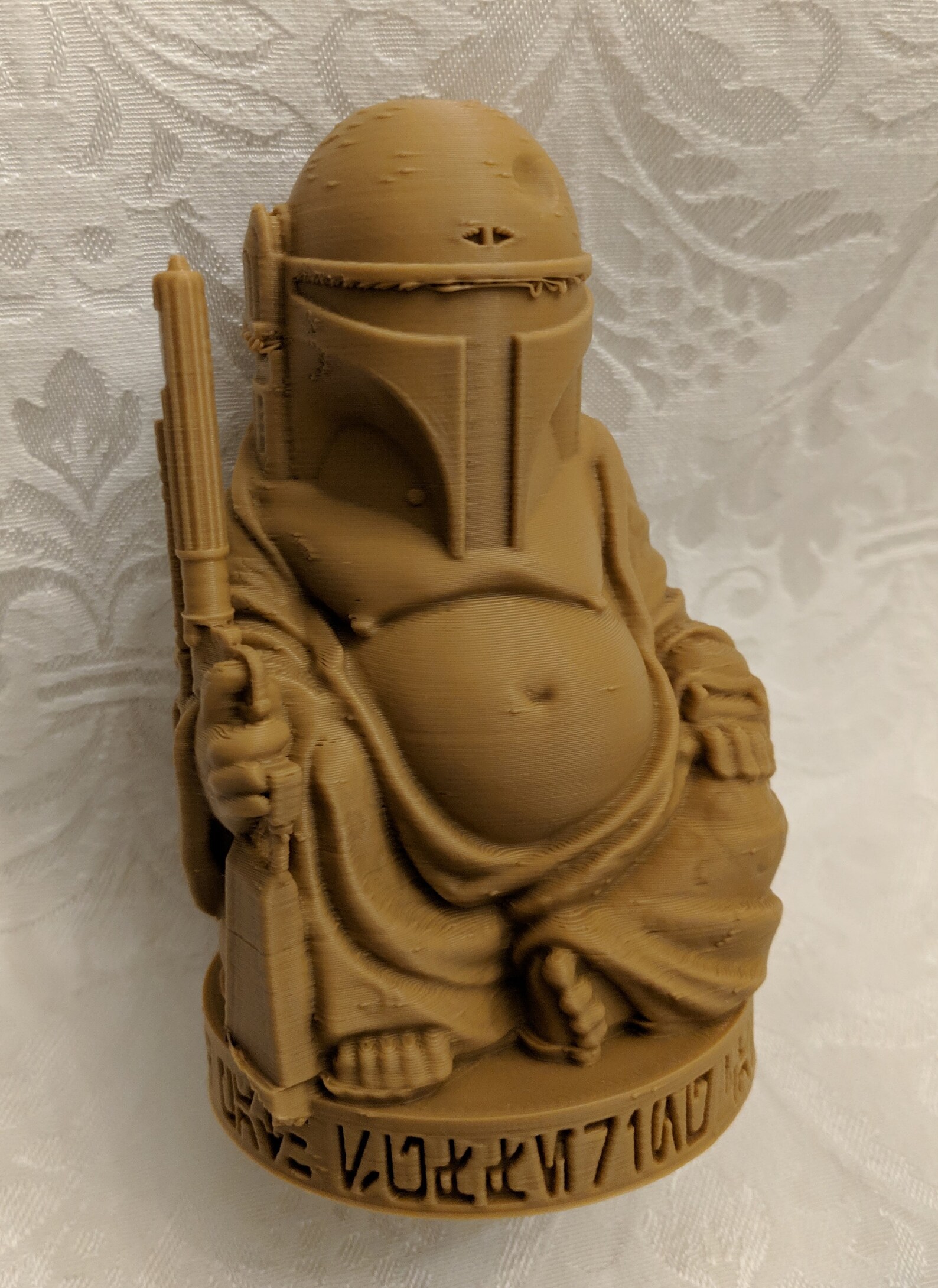 Boba Fett Buddha Buddha Valentine's Day Gift Dad Gift - Etsy