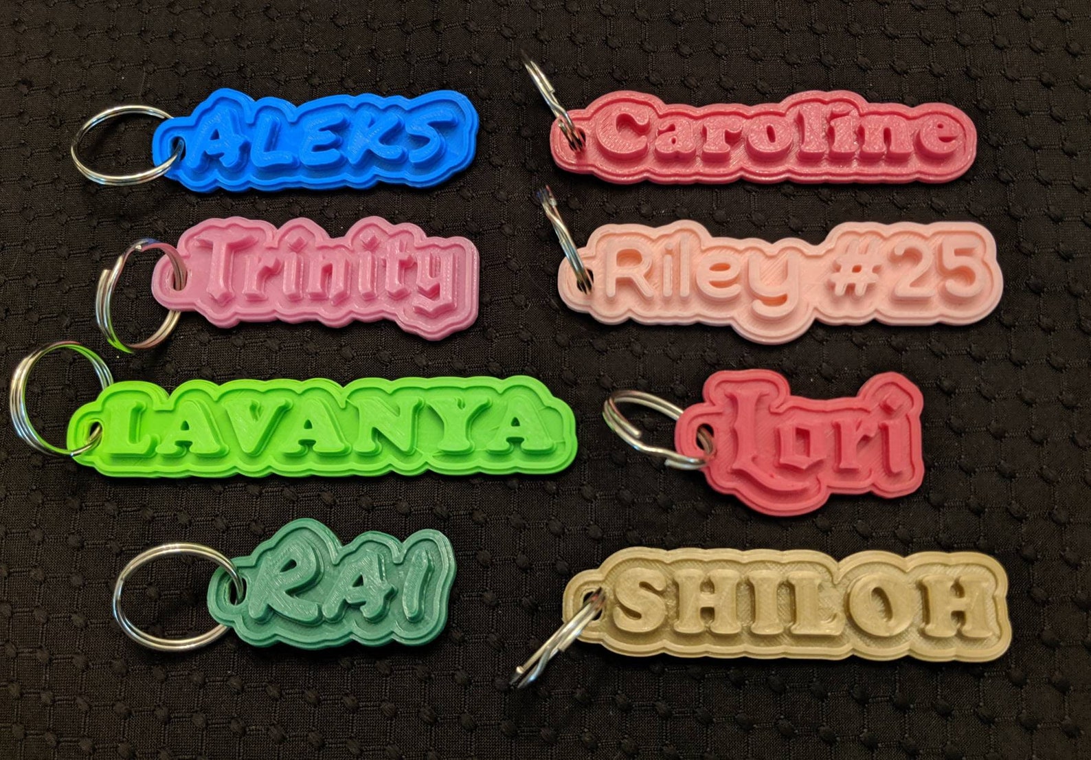 Personalized Backpack Tag 3D Printed to Your Custom - Etsy