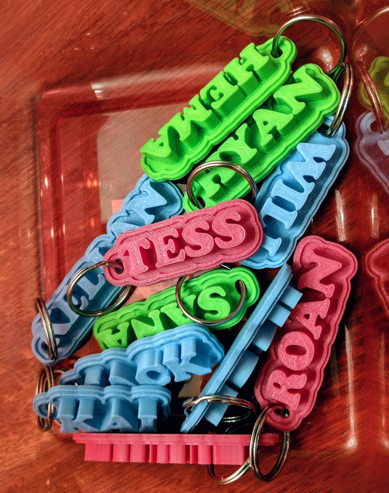 Personalized Backpack Tag, 3D Printed to Your Custom Specifications ...