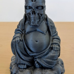 3D Printed Terminator Buddha, Christmas Buddha, Father's Day Gift, Dad ...