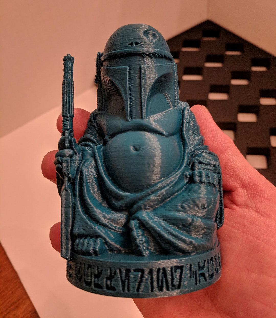 Boba Fett Buddha, Buddha Valentine's Day Gift, Dad Gift, Gift, Star ...