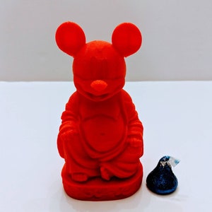 Mickey Mouse Buddha, Buddha Mickey, Mickey Gift for Her, Zen Garden ...