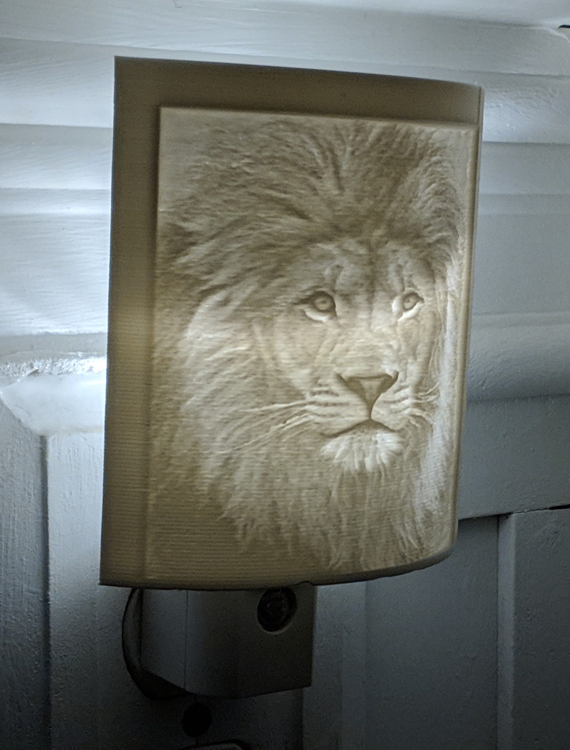 3D Printed Custom Photo Night Light Personalized Photo Night | Etsy