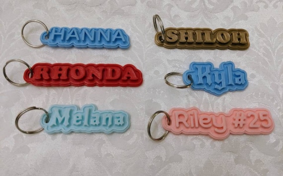 Personalized Backpack Tag 3D Printed to Your Custom - Etsy