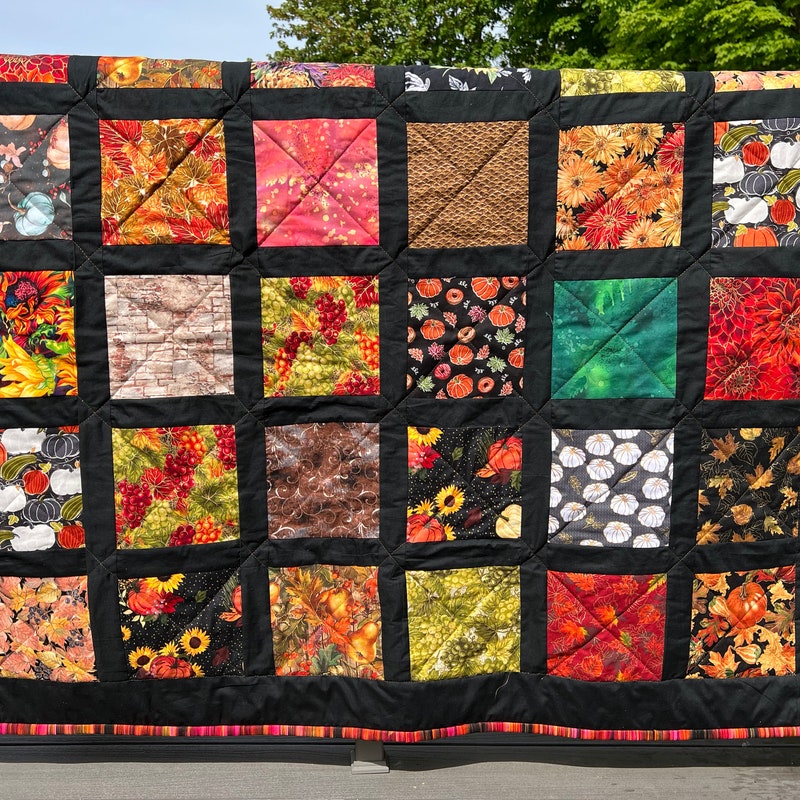 Thanksgiving Quilt - Etsy