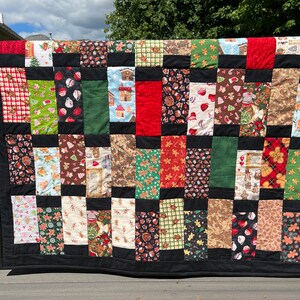 Gingerbread Christmas Quilt - Etsy