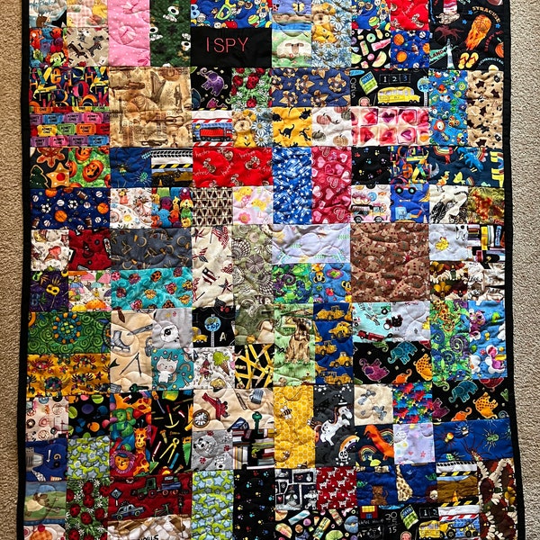 I Spy Quilt - Etsy