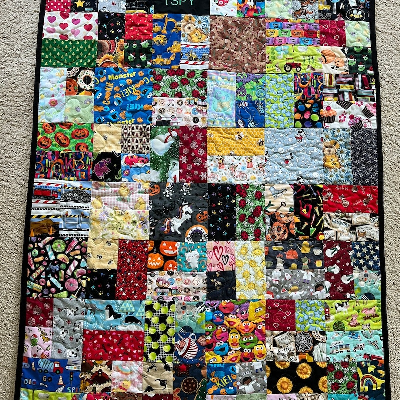 I Spy Quilt - Etsy