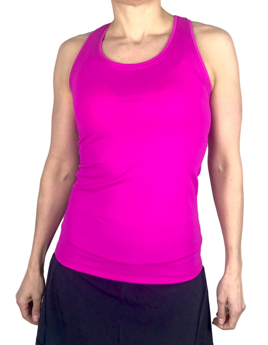 Pink Racerback Athletic Tank Golf Shirt Tennis Shirt | Etsy