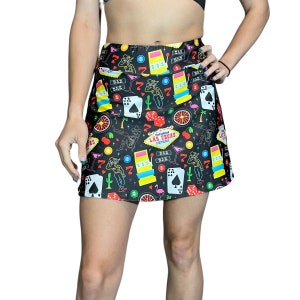 Golf Skort W/pockets *vegas* - Tennis, Running, Golf Skirt, Pickleball ...