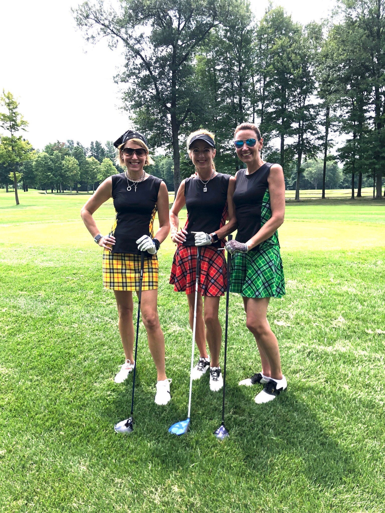 Yellow Plaid Athletic Tank Golf Shirt Tennis Shirt Running | Etsy