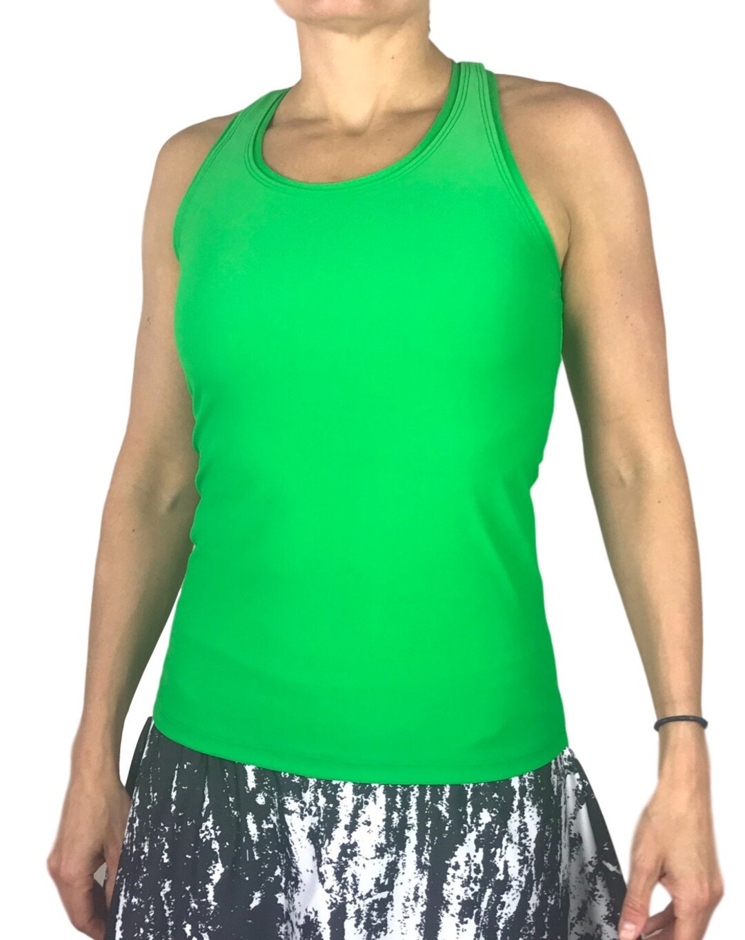 Kelly Green Racerback Athletic Tank, Golf Shirt, Tennis Shirt, Running ...