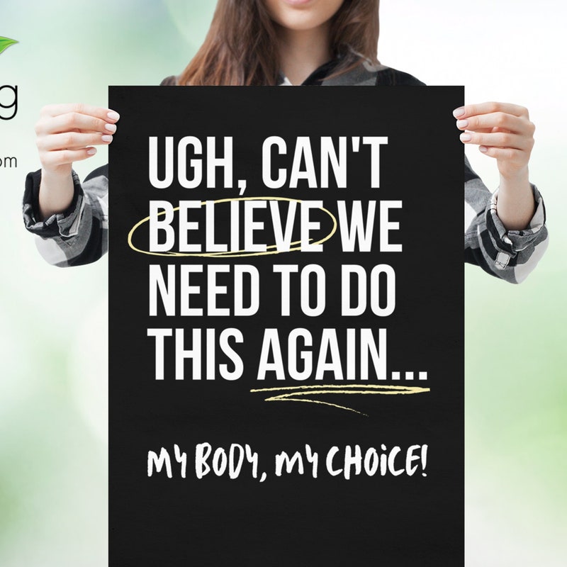 Pro Choice Poster - Etsy